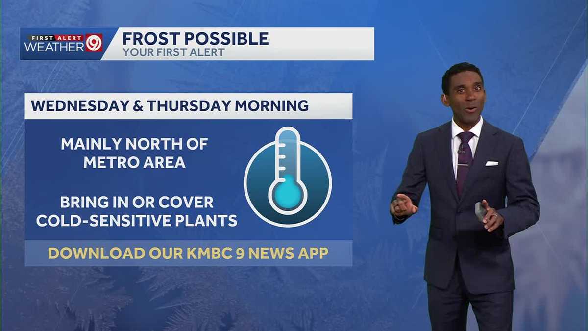 Kansas City forecast: Frost overnight for some; wind quiets down