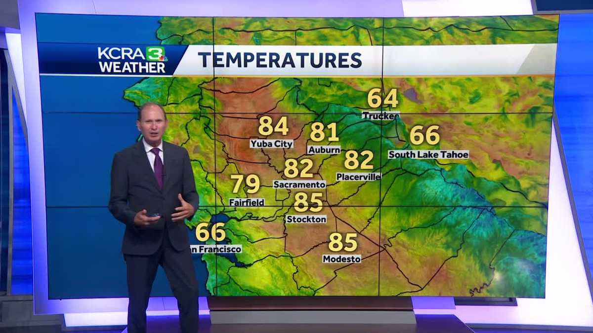 Northern California forecast: Temps rise, Sierra storms Sunday