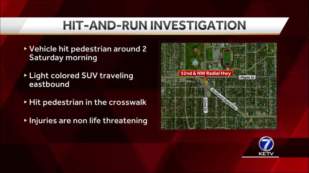 Pedestrian seriously hurt in early morning hit-and-run on NW Radial Highway