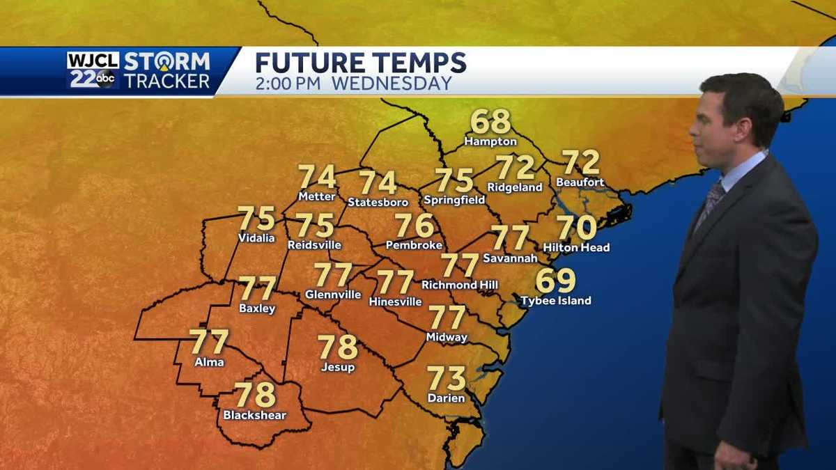 Warm and humid today and Thursday