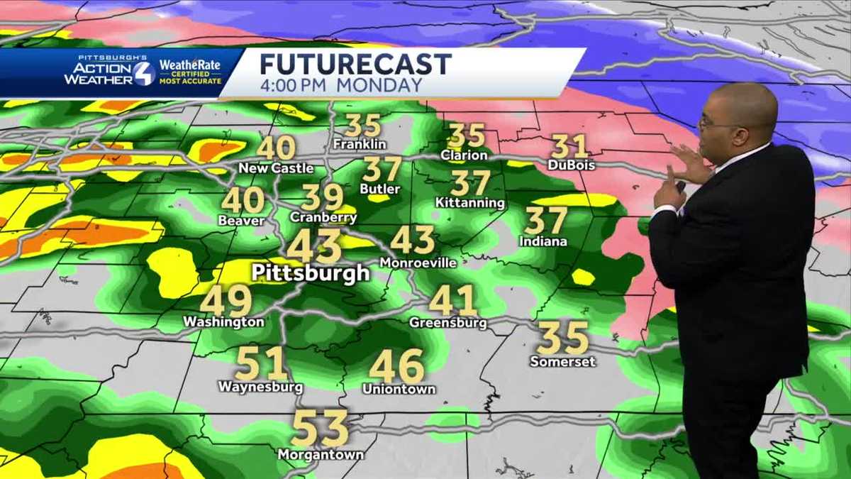 Rain returns Monday