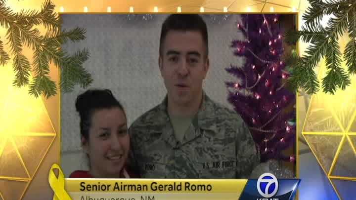 Military Greetings: Senior Airman Gerald Romo
