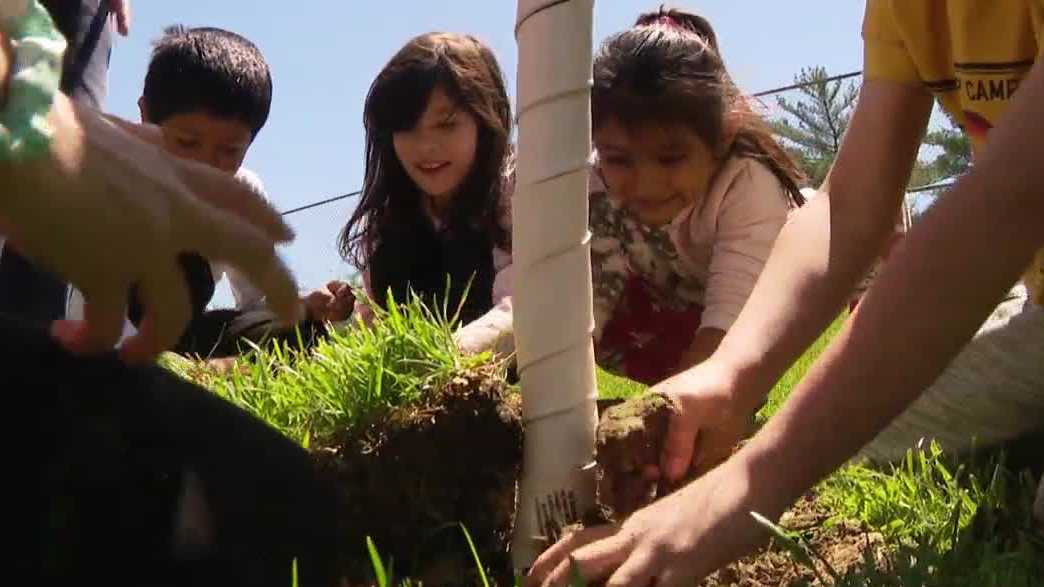 Omaha celebrates Arbor Day with tree planting ceremony