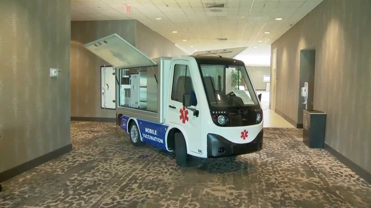 Electric van helps get vaccines out to communities