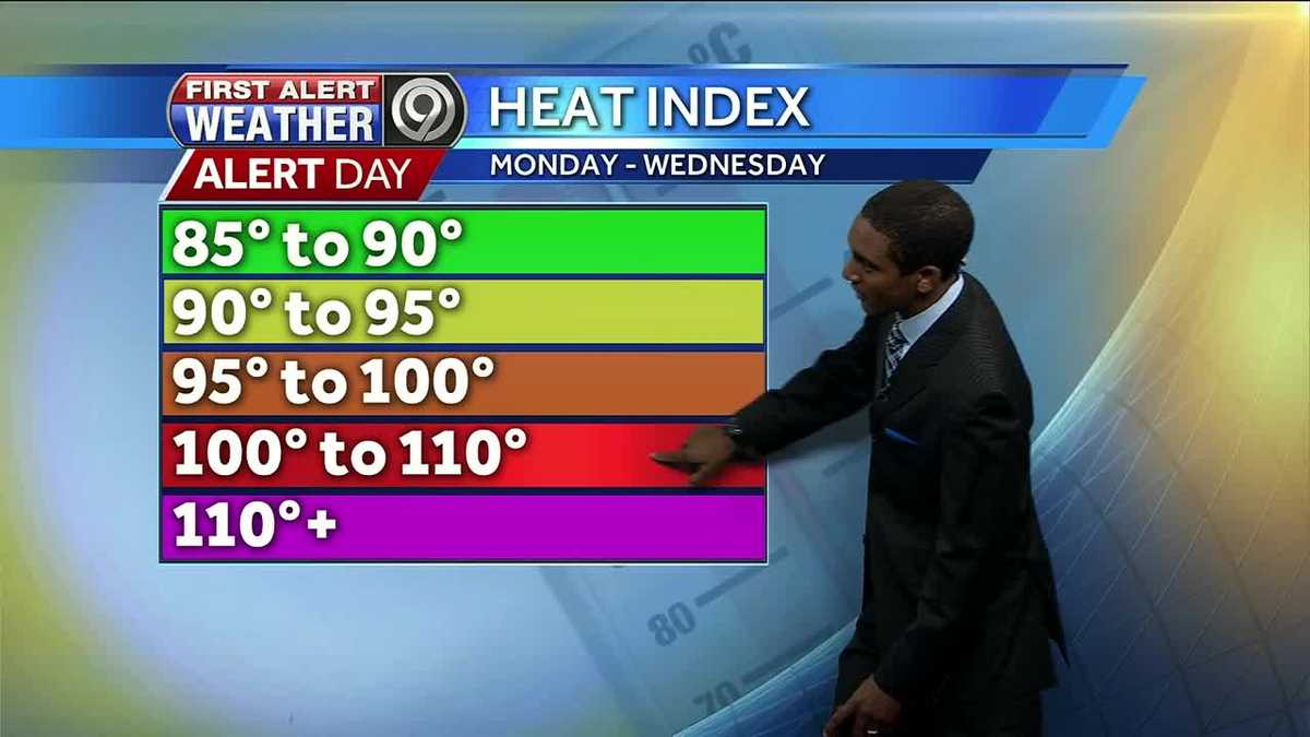 First Alert Dangerous Heat Will Kick Off The First Half Off Our Week
