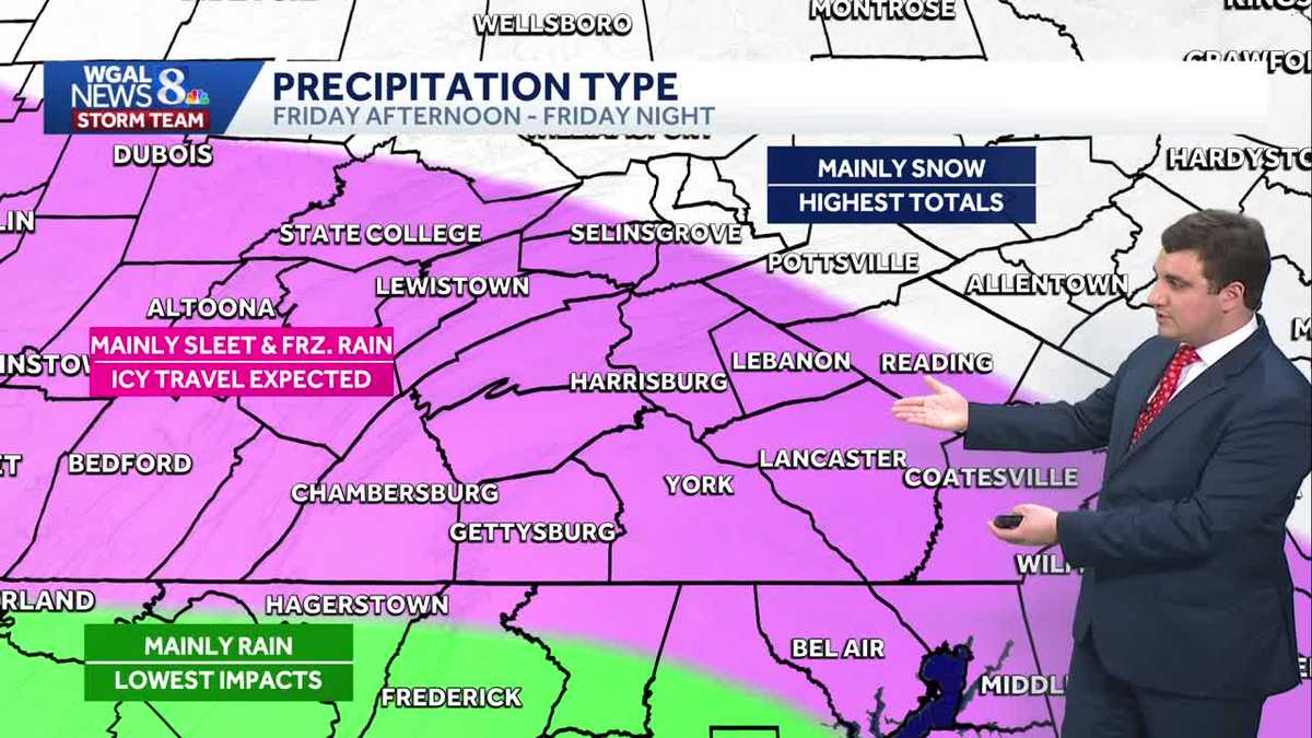 ALERT DAY: Wintry Mix Friday Afternoon & Evening