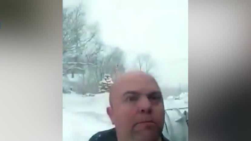 Jeffery Greeson fined for threatening snowplow driver