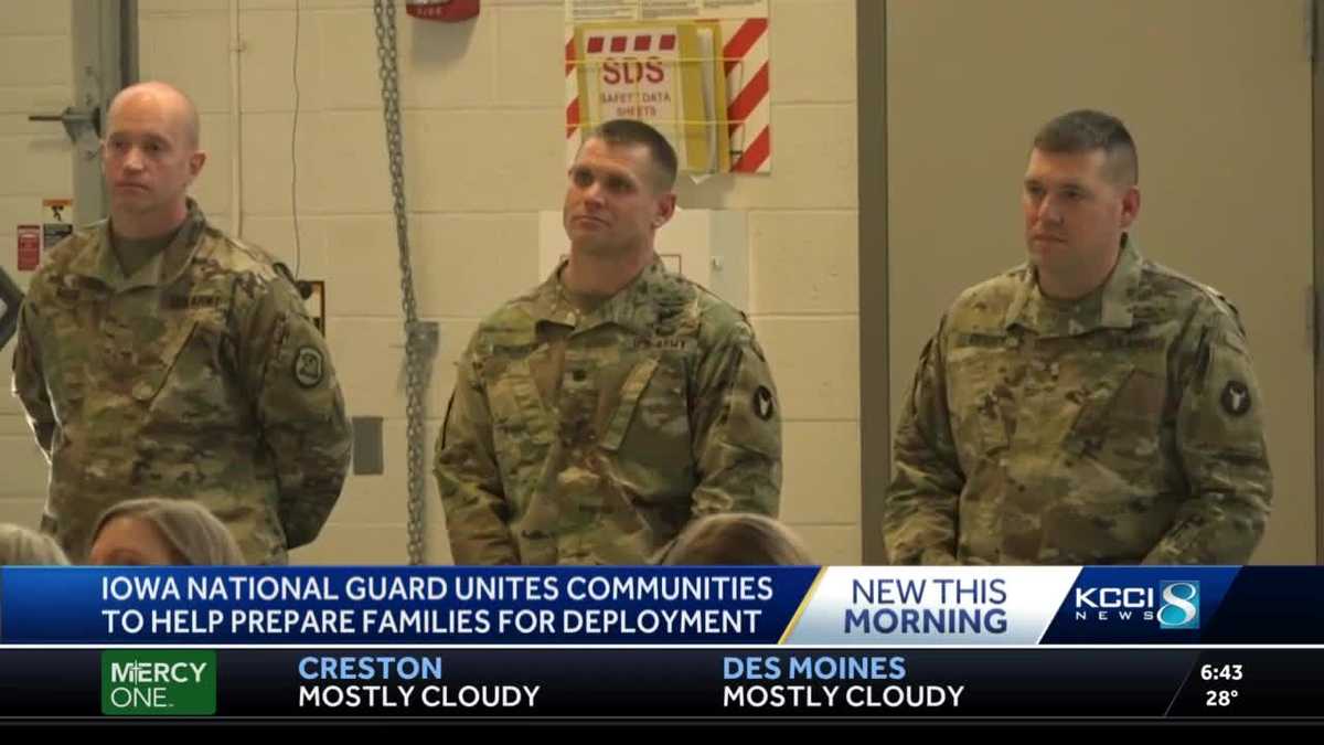 Communities creating care packages for Iowa National Guard members