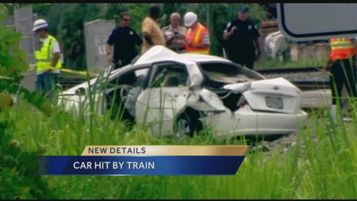Car hit by train in Mangonia Park