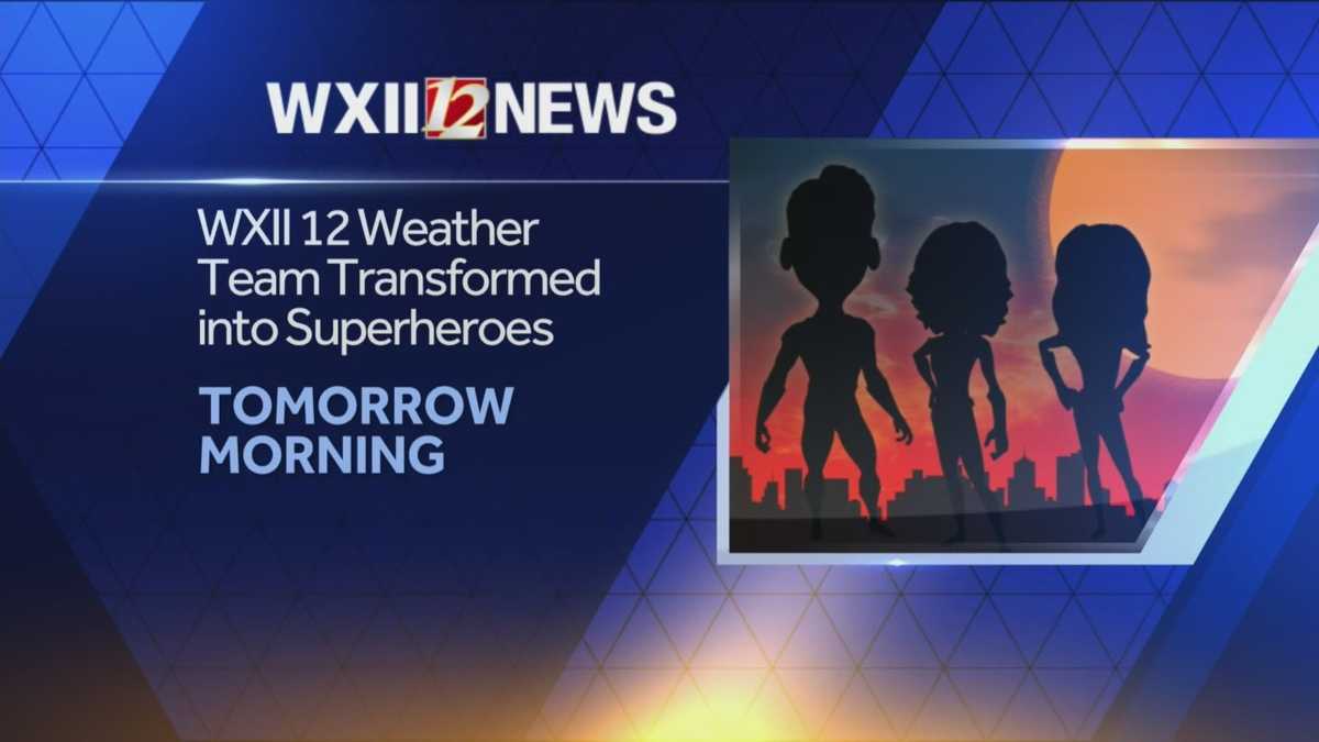 WXII Weather team gets animated for National Superhero Day