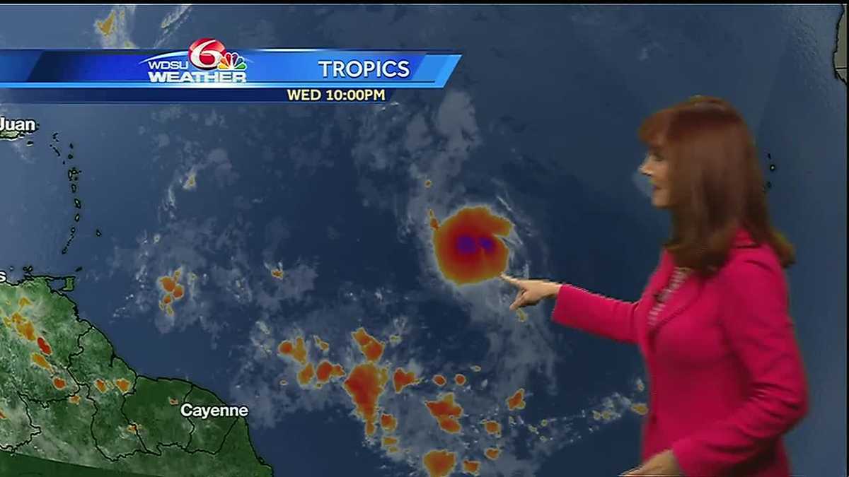Wednesday Night: Depression 4 forms in the Atlantic