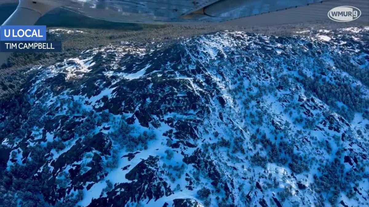 Video shows aerial view of Mount Monadnock in New Hampshire