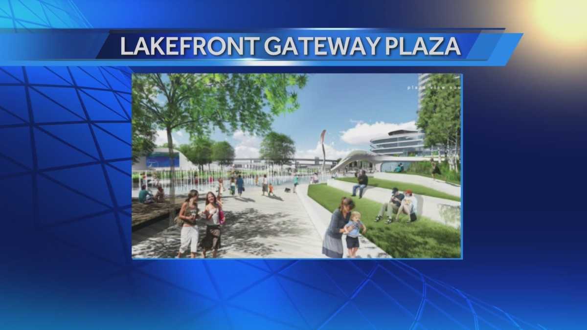 Pictures of proposed Lakefront Gateway Plaza project released