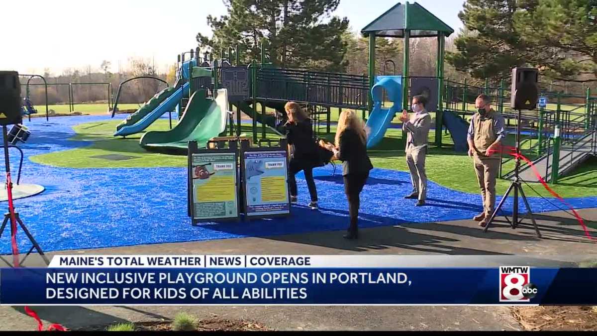 Playground designed for children of all abilities opens in Portland
