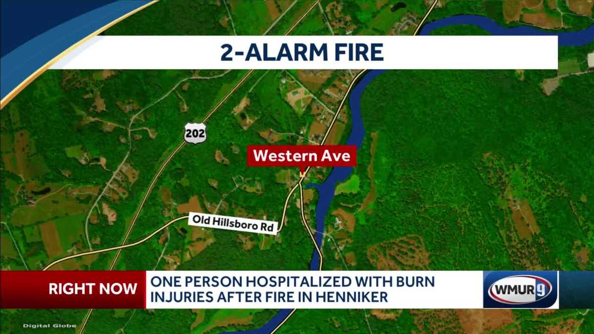 One person hospitalized after apartment fire in Henniker One person hospitalized after apartment fire in Henniker