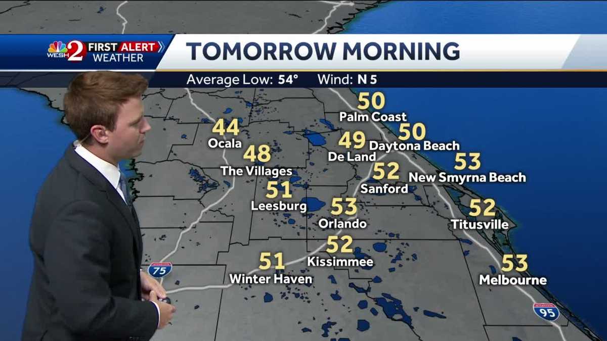 Beautiful weather heading into the weekend