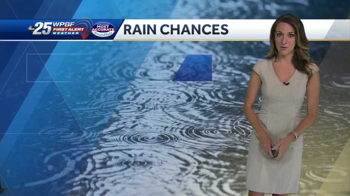 Heavy rain Friday afternoon
