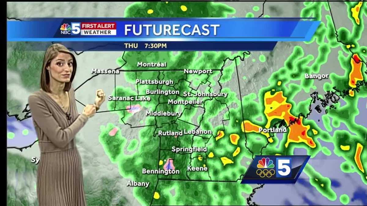 Video: Cool, rainy weather expected Thursday 10/26/17