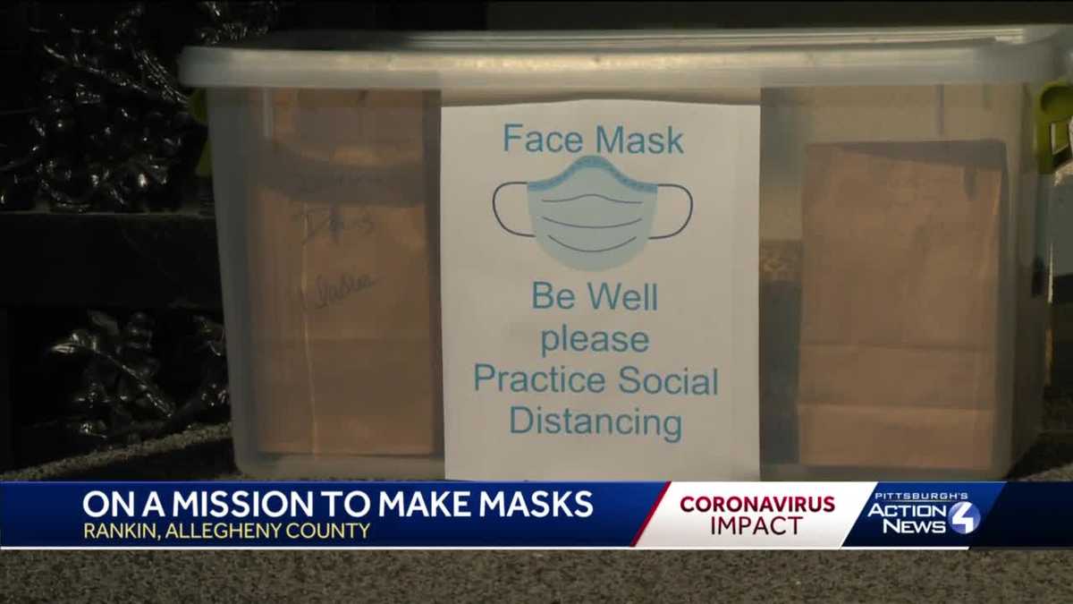 Local woman on a mission to make face masks