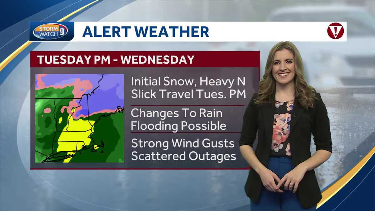 NH forecast video: Heavy rain could lead to flooding