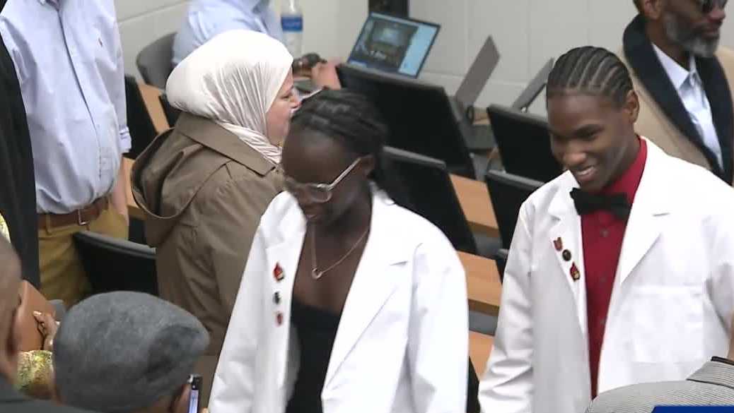 Central High School students are honored for their hard work in pre-med ...