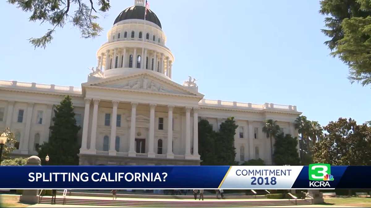 Could California be split into 3 states?