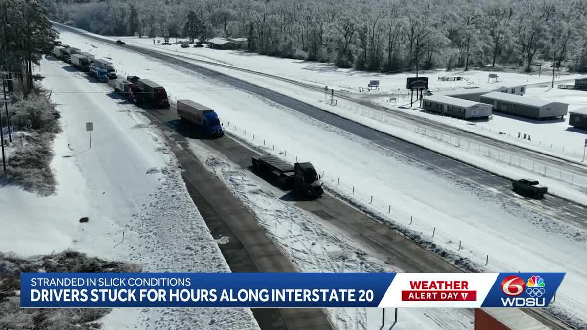 Hundreds of drivers relieved, after being stranded for nearly 30 hours