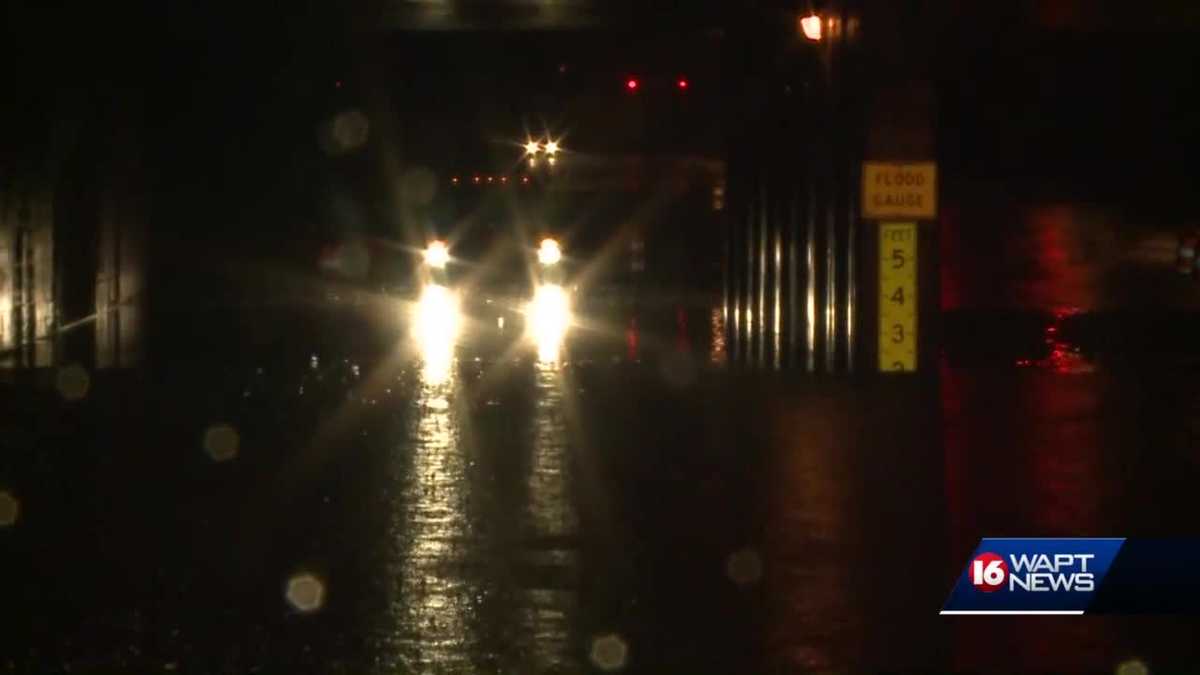 Flooding Damages Homes in Canton