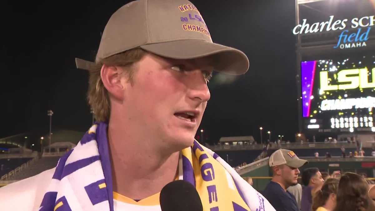 Thatcher Hurd pitcher LSU national championship