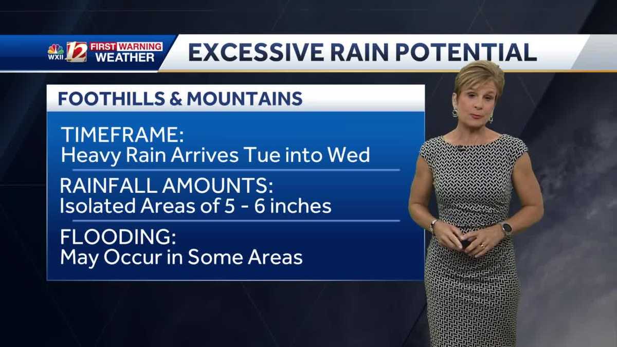 WATCH: Rain likely, some heavy