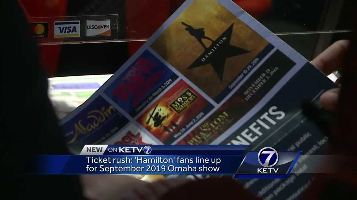 Ticket rush: 'Hamilton' fans line up for Sept. 2019 Omaha show