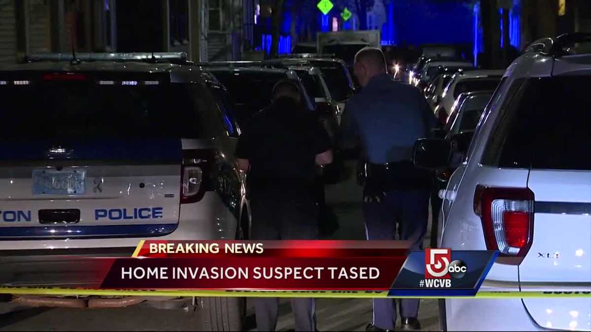 Home invasion turns into confrontation with police