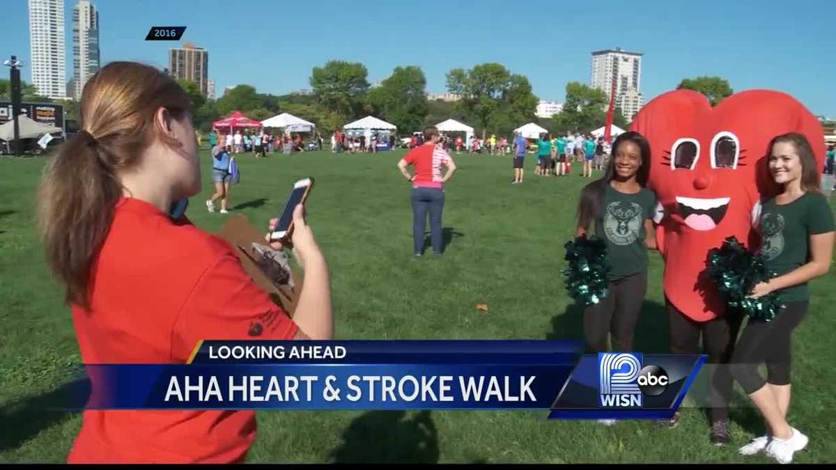 AHA Heart and Stroke Walk to raise awareness for heart disease