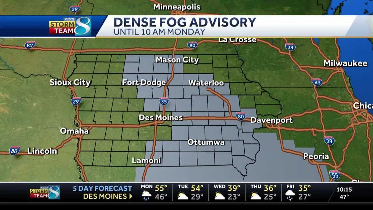 Des Moines weather: Sunny and warm today, rain Monday then colder this week