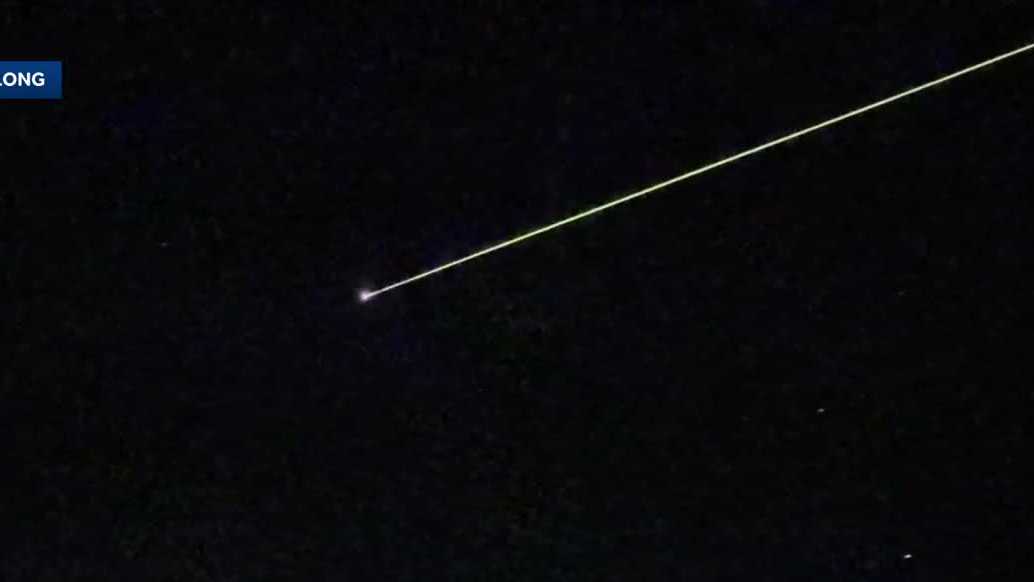 Did you see that streak of light on the Central Coast? Here’s what it was.