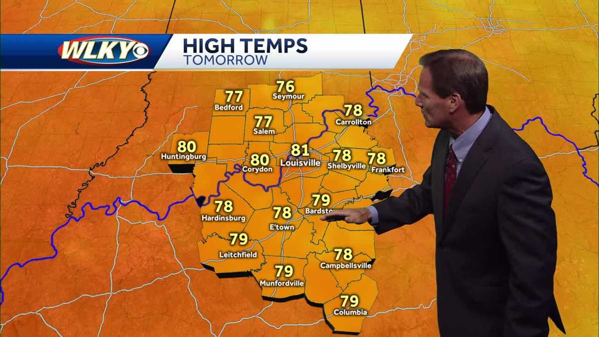 More beautiful weather on the way