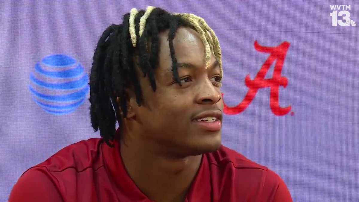 Alabama players discuss more than football in weekly press conference
