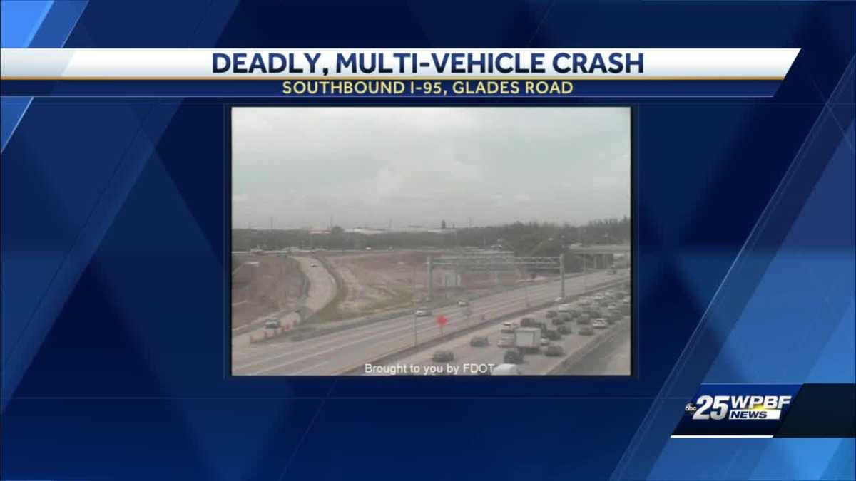 Deadly Crash Shuts Down I 95 Southbound Lanes
