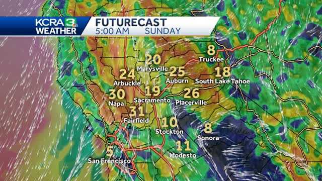Dry, windy weather for Sunday making for high fire danger