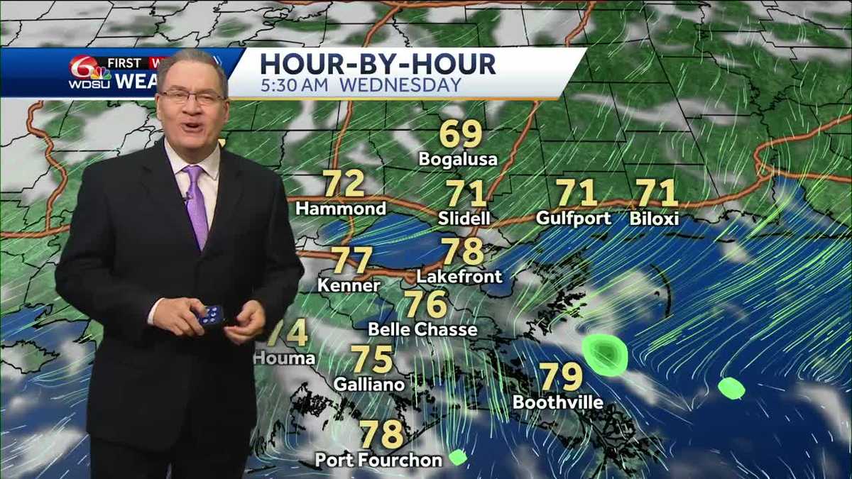 Lower humidity today, hotter weather coming