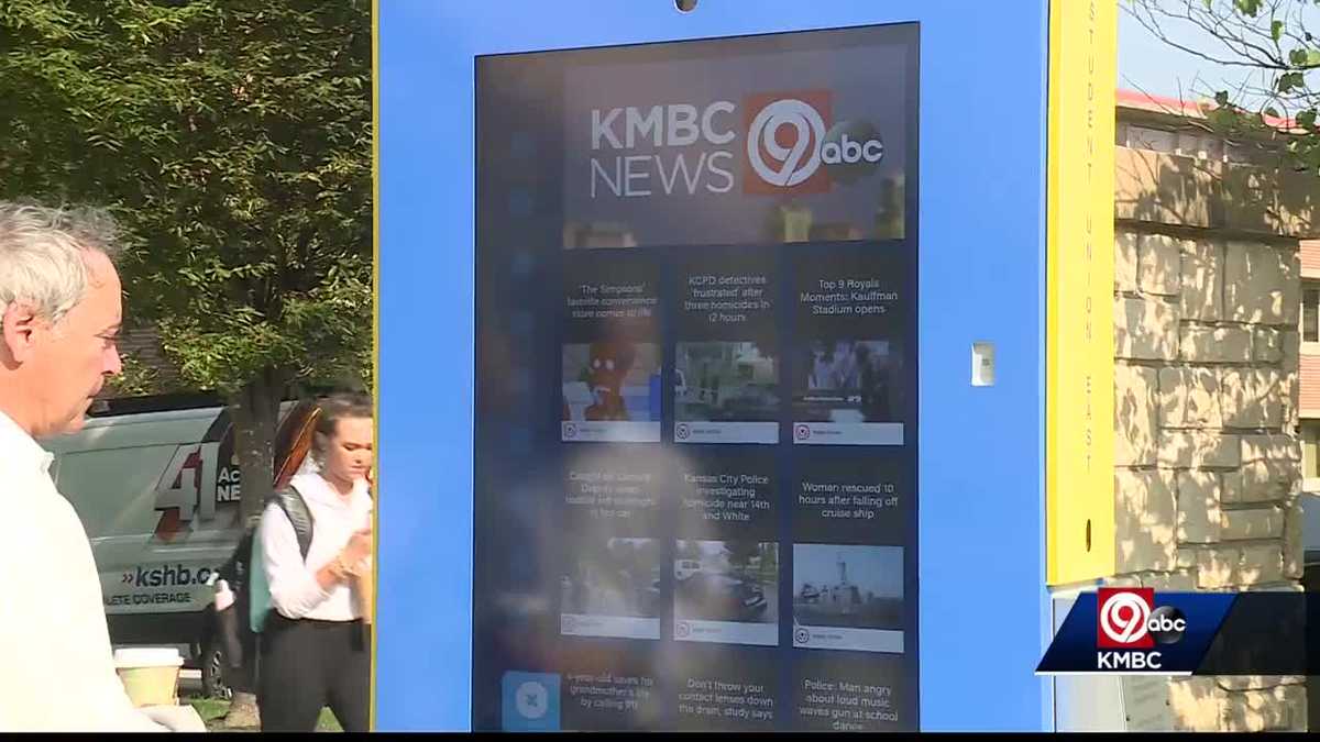 UMKC first college to install smart kiosks on campus