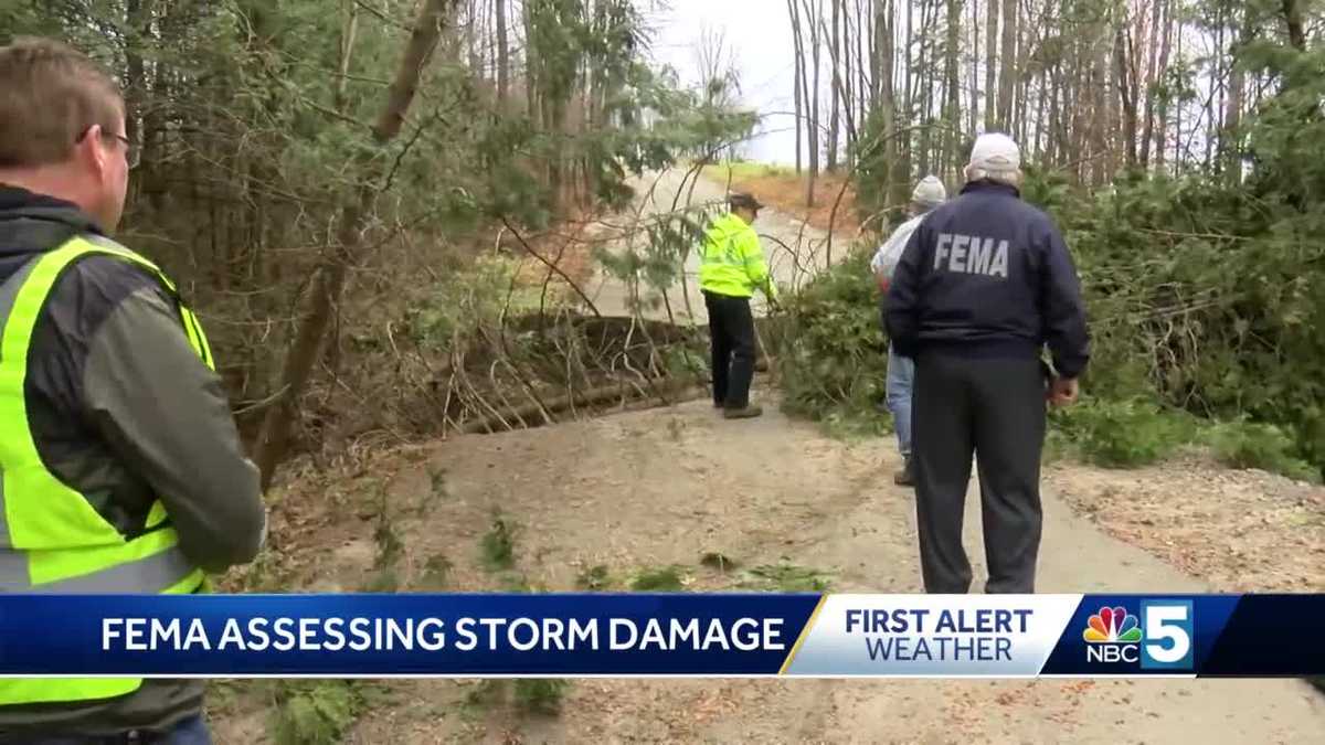 FEMA begins assessing damage from Halloween storm