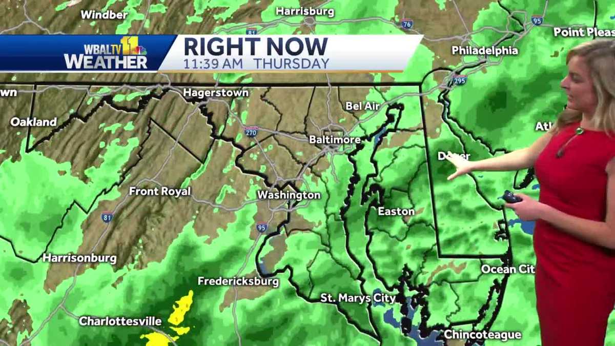 Wet weather, dropping temps Thursday