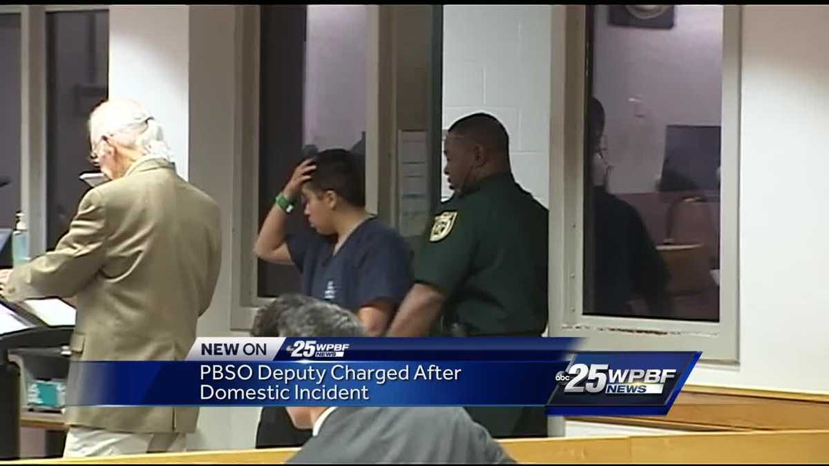 PBSO deputy charged after domestic incident