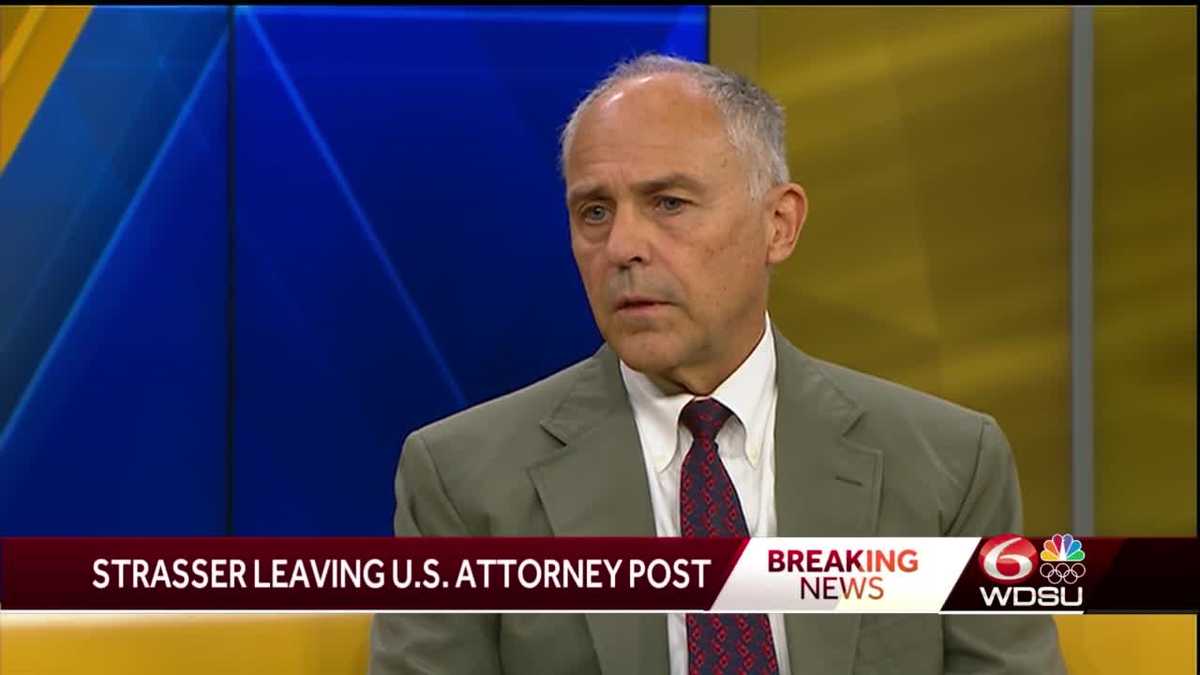 US Attorney Peter Strasser to resign at the end of the month