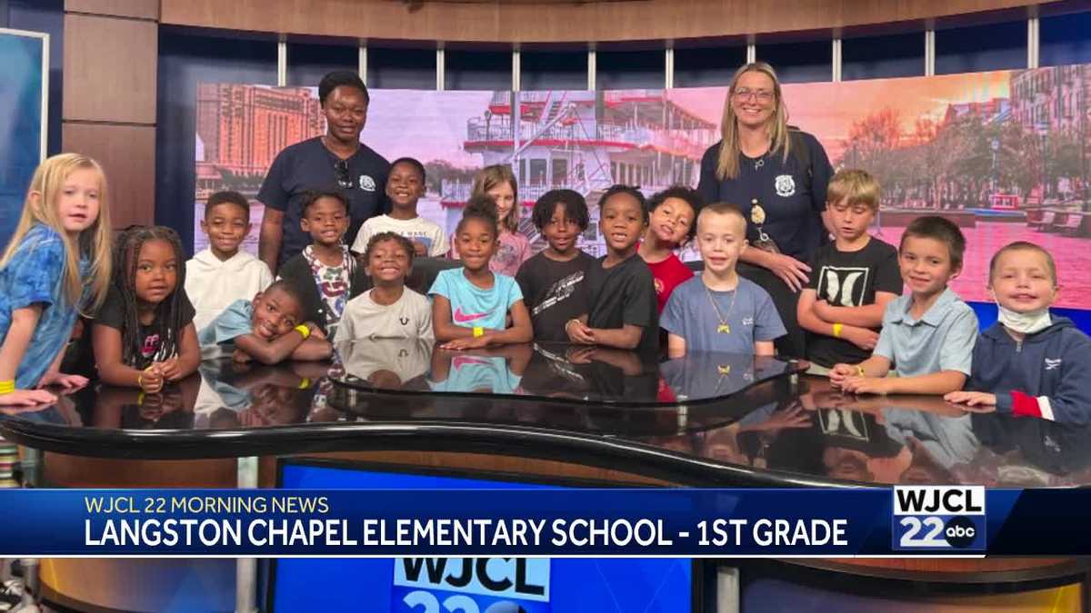 Langston Chapel Elementary School first grade classes