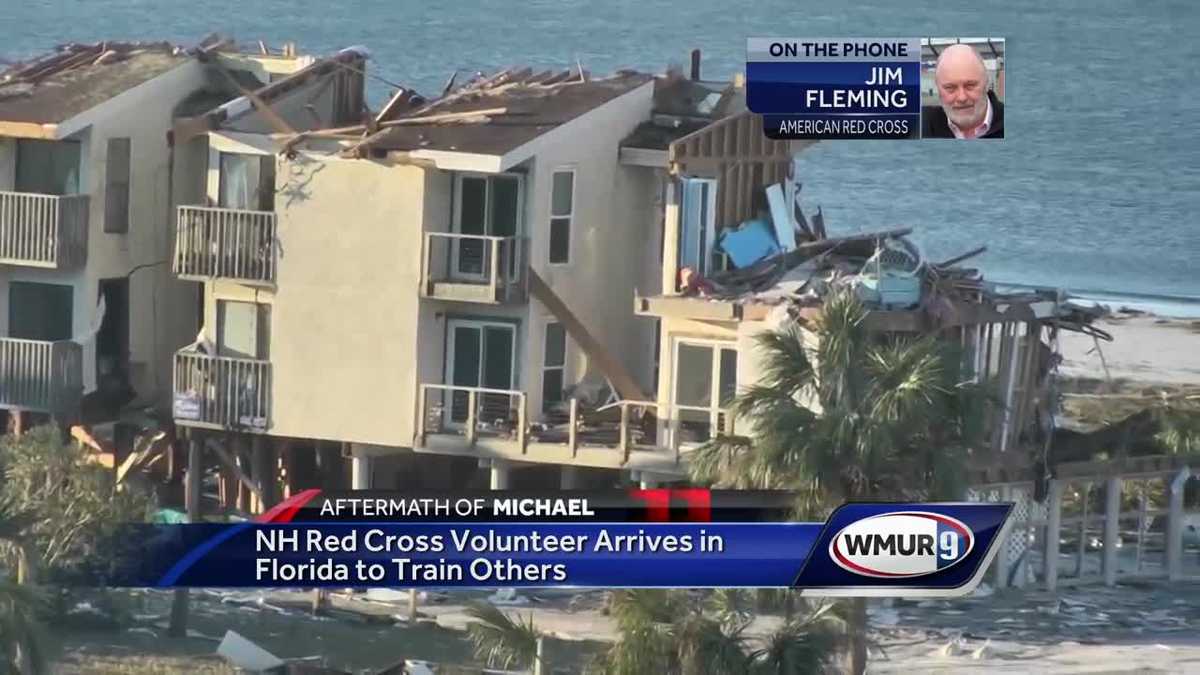 Red Cross volunteer from NH helping with Hurricane Michael relief ...