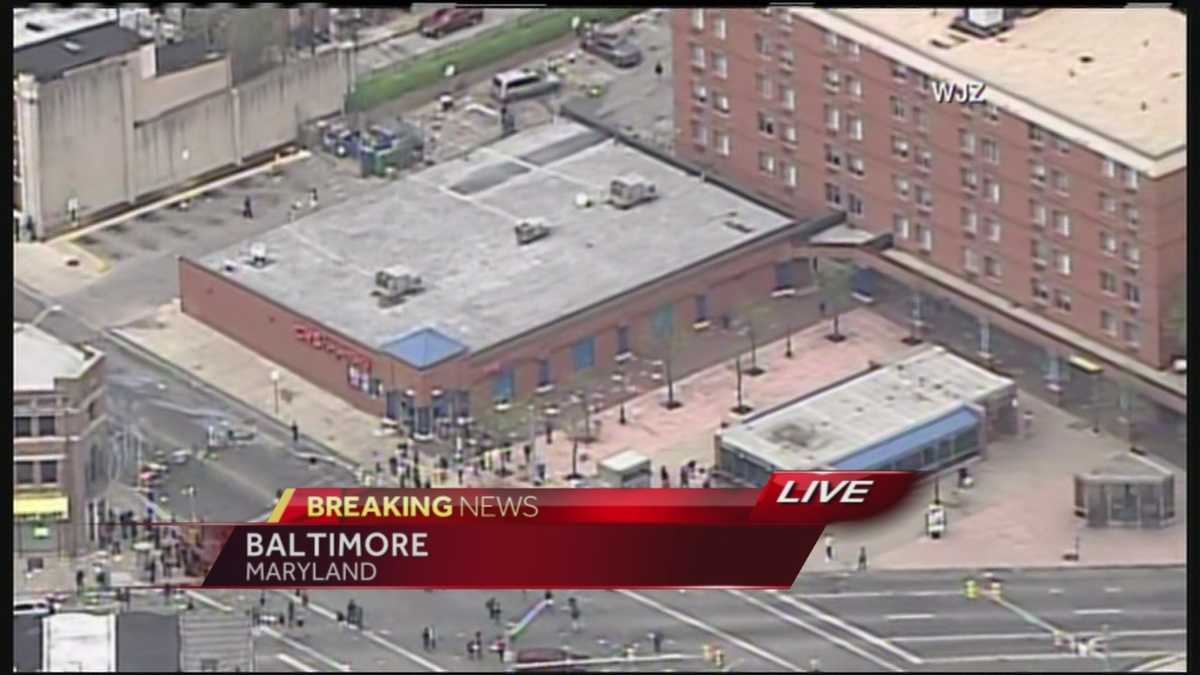 Video: Footage of Baltimore riots