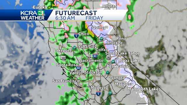 Northern California forecast: Scattered showers for Friday morning commute
