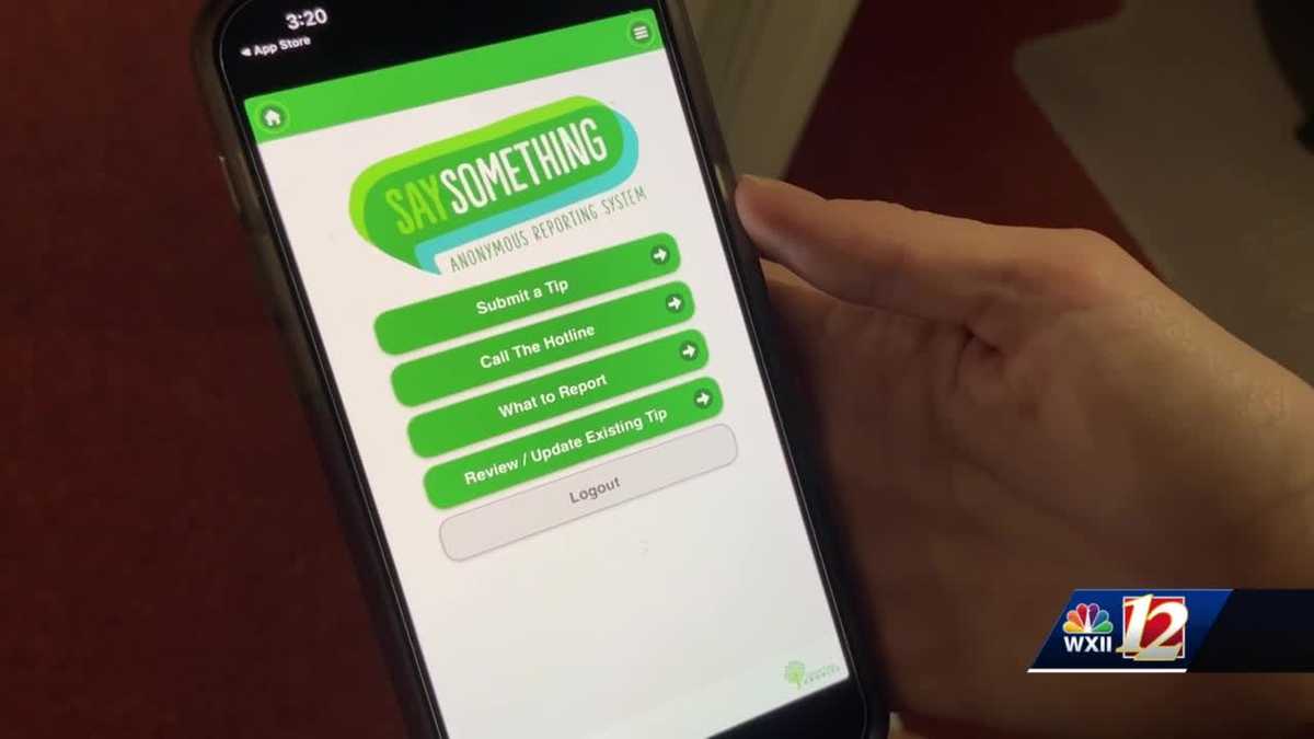 'Say Something Week' reminds students to say something